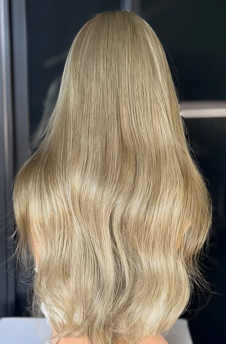 Dark Ashy Chestnut Blonde Balayage Lace Front Wig – Ulofey Wigs